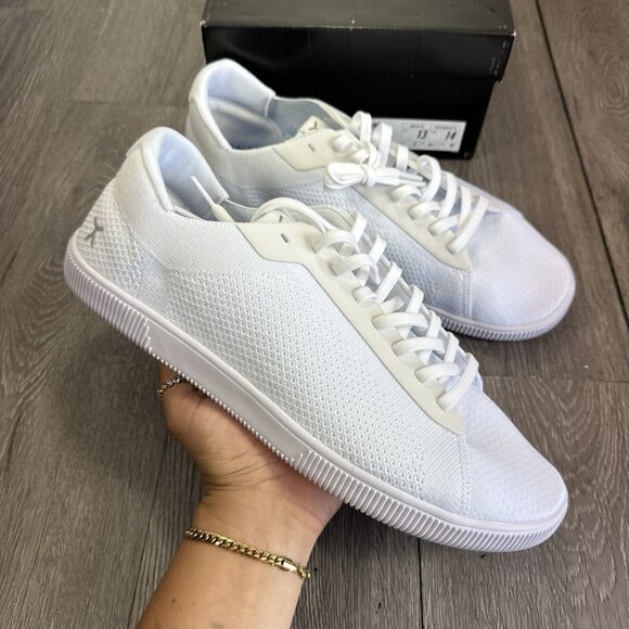 Flux Footwear | Shoes | Flux Adapt Trainer Barefoot Triple White Knit ...